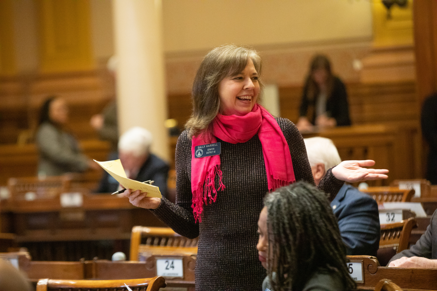 Elect Sally Harrell – The strong progressive voice we need.